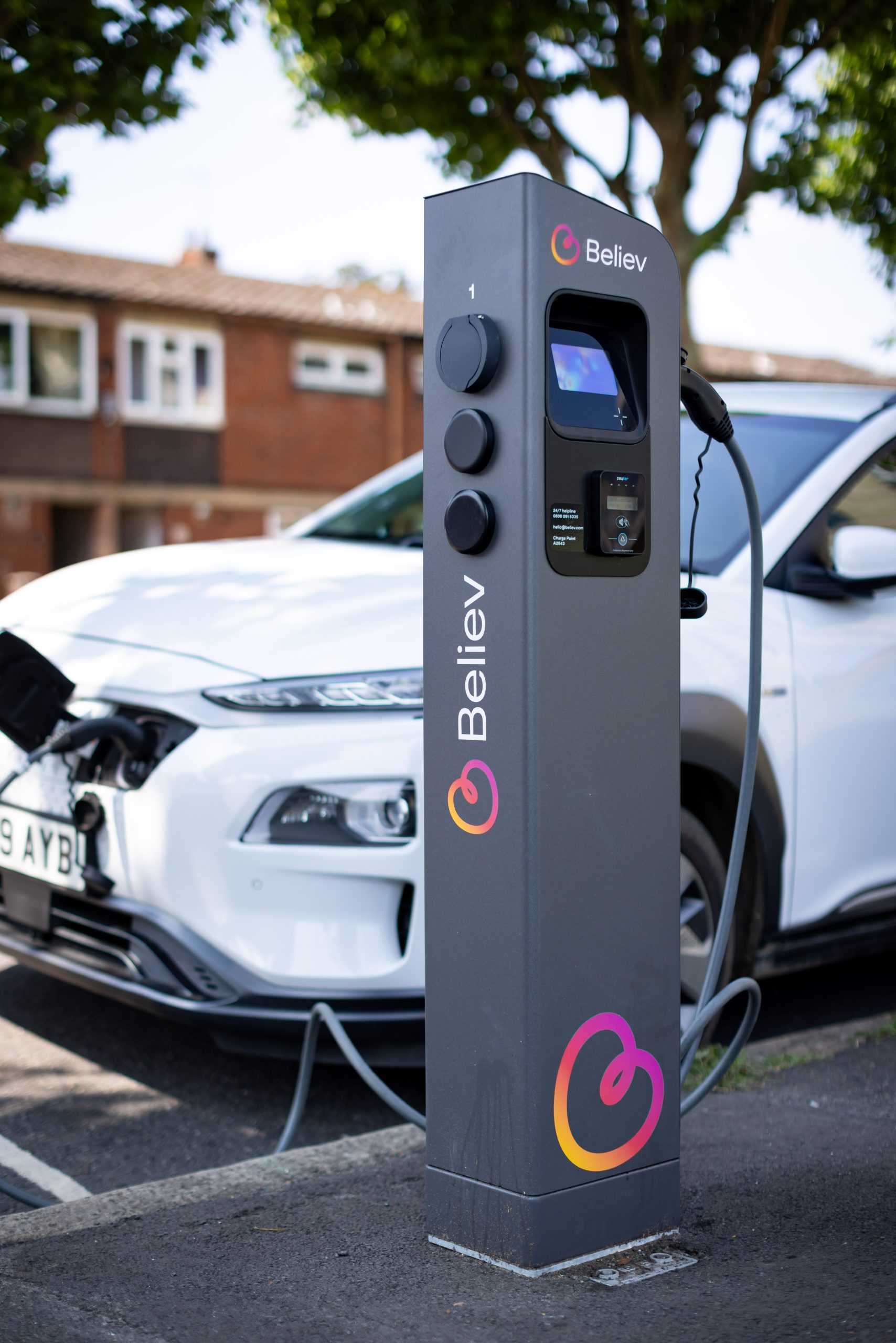Believ | Publicly accessible EV charging infrastructure